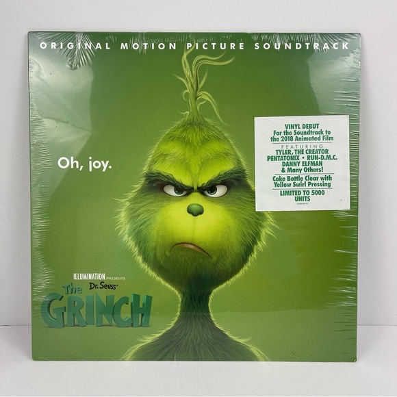 Media | Dr Seuss The Grinch Original Motion Picture Soundtrack Vinyl ...
